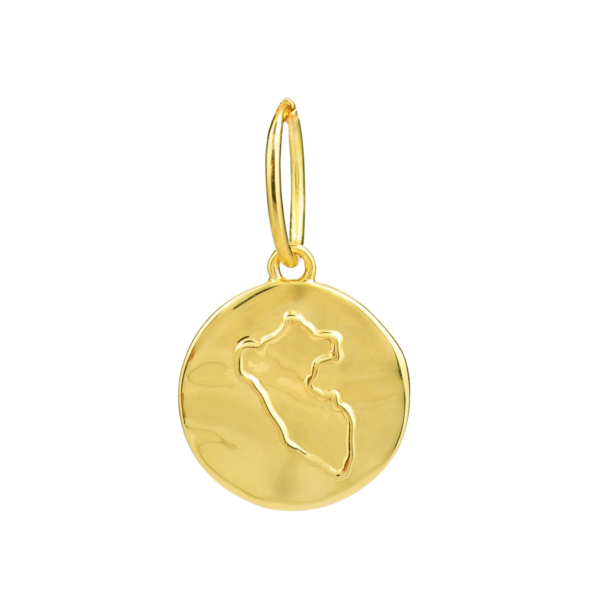 Charm Mapa Gold – CLAUDIA NAVARRO